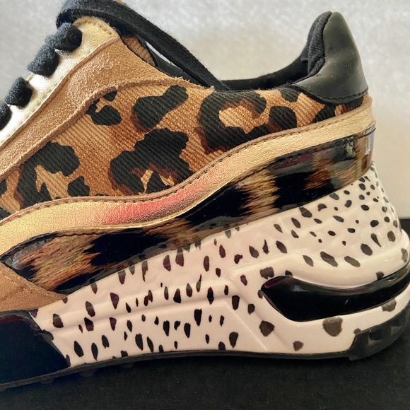 Steve Madden | Shoes | Steve Madden Champ Sneaker Mixed Print Color ...